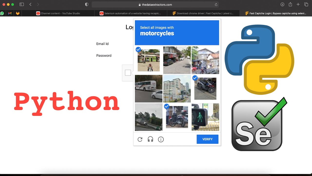 Automating Google Image reCAPTCHA with Python and Selenium: A Step-by-Step Guide