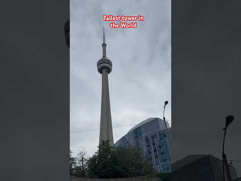 CN Tower is the tallest building? #toronto #canada #daytours #amazing #landmark #jeneferkirwin
