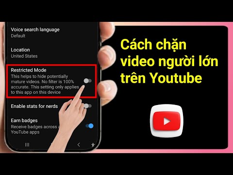 Cách chặn video người lớn trên Youtube (Mới 2025)