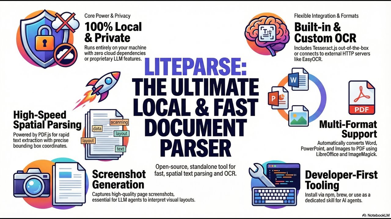 LiteParse Fast Local Document and PDF Parser Tutorial
