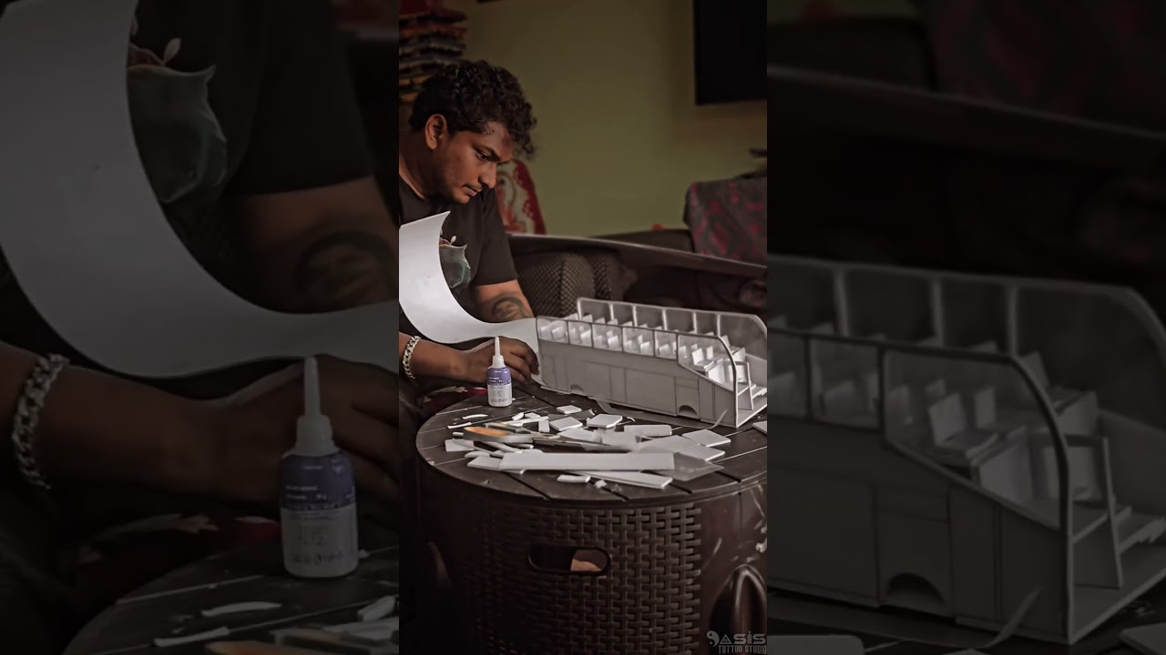 Foam Board Bus work in Progress #foamboard #banner #printing #sticker #signage #canvas #bunting