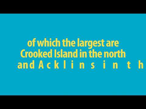 @Bahamas - Acklins How do you Pronounce or Say it? Acklins is an island and district of the Bahamas!