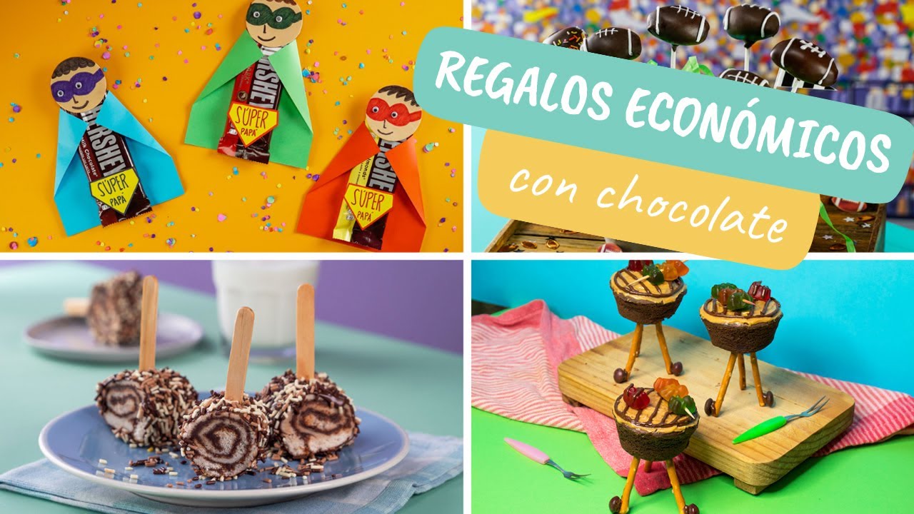 Regalos económicos con chocolate