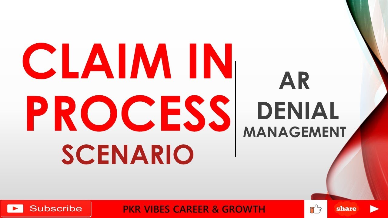 CLAIM IN PROCESS SCENARIO IN MEDICAL BILLING #healthcare #medicalbilling #claim #insurance