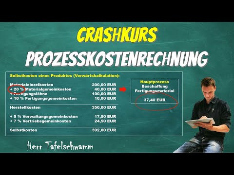 Crash course in process costing - Difference between sub-processes and main processes simply expl...