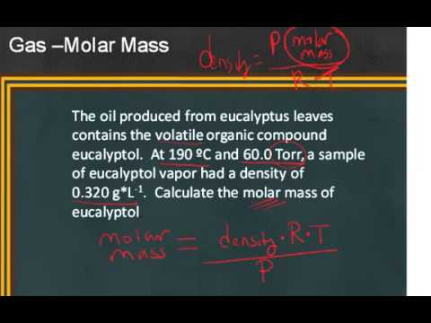 Molar Mass of a Gas