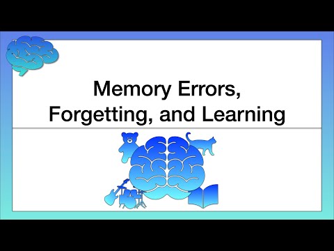 Memory Errors, Forgetting, and Learning