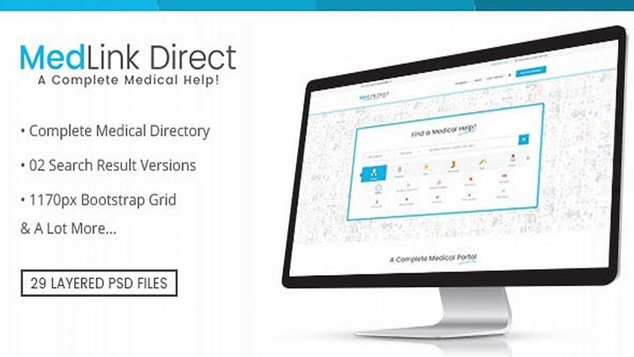 Doctor Directory - PSD Template | Themeforest Website Templates and Themes