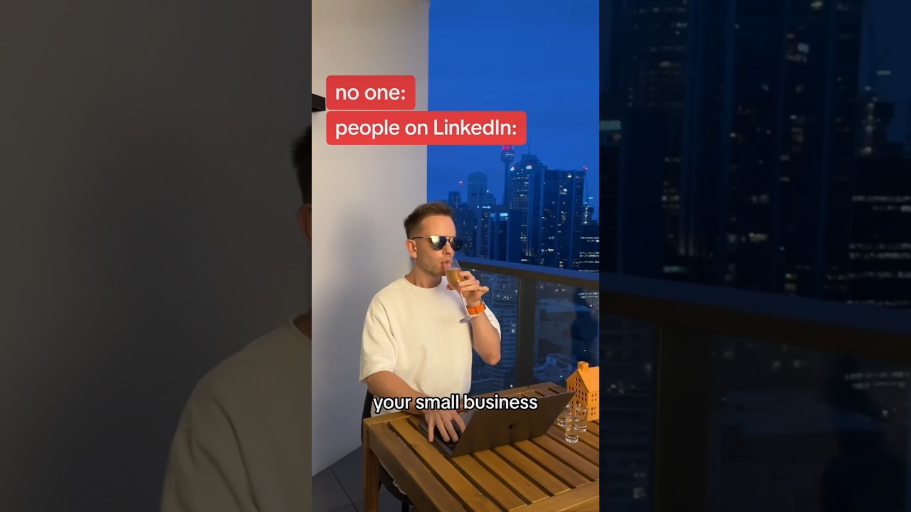 cringe? how people act on LinkedIn 💀