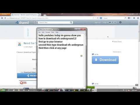 How to:download need for speed underground 2 full version (Out-dated)