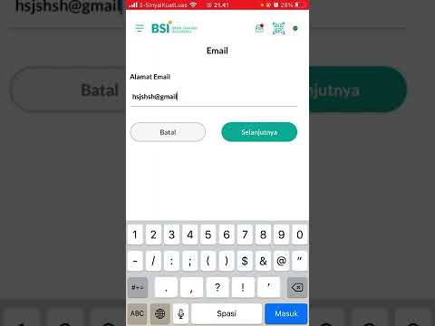Cara Mengganti Email Rekening BSI Terdaftar di Aplikasi BSI Mobile Banking Terbaru Juli 2022
