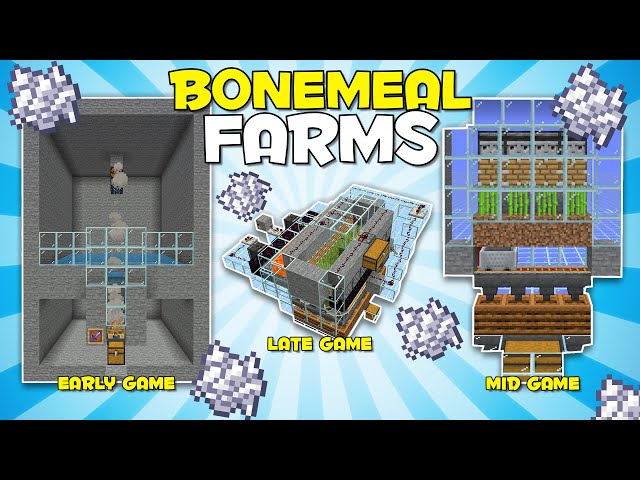 Minecraft bone meal farming guide