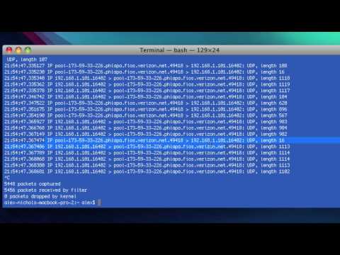 Find Someone's IP With iChat and Terminal