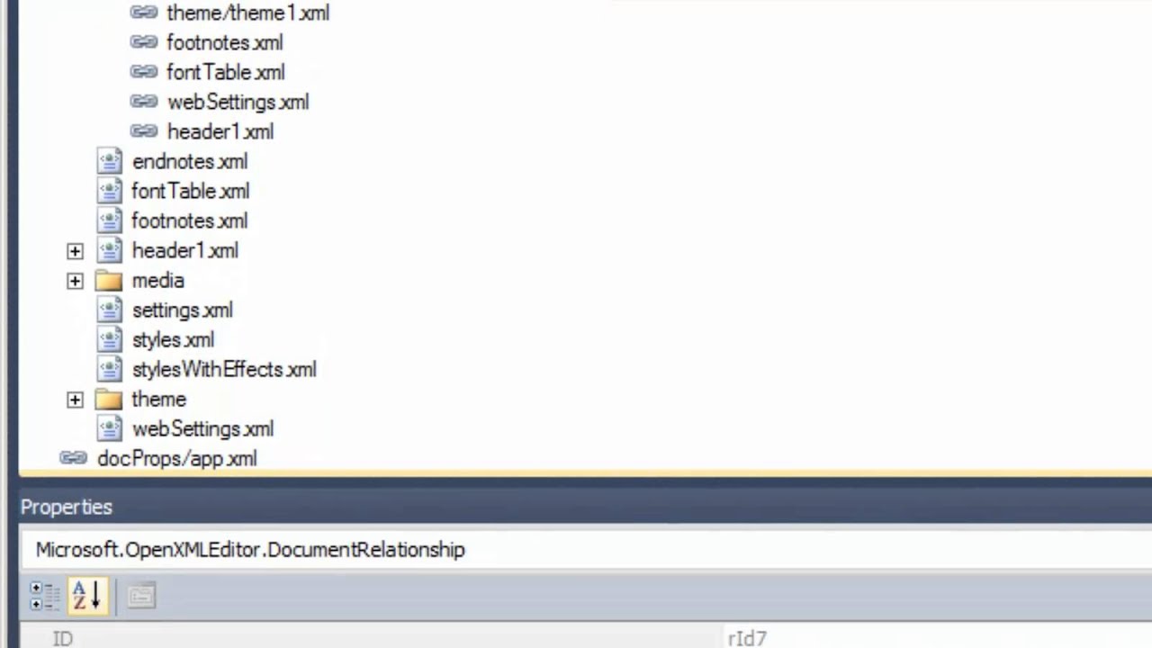 WordprocessingML Images