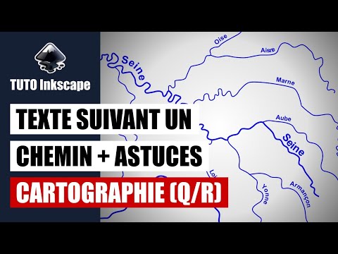 Tuto inkscape : texte suivant un chemin + astuces (Cartographie – Q/R ...