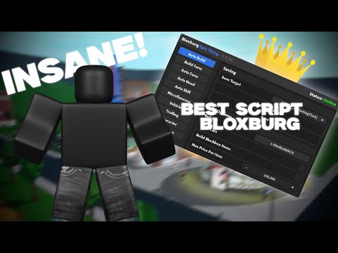 [OP] The BEST Bloxburg Script (Auto Build, Auto Farm, Steal Plots, + More!)