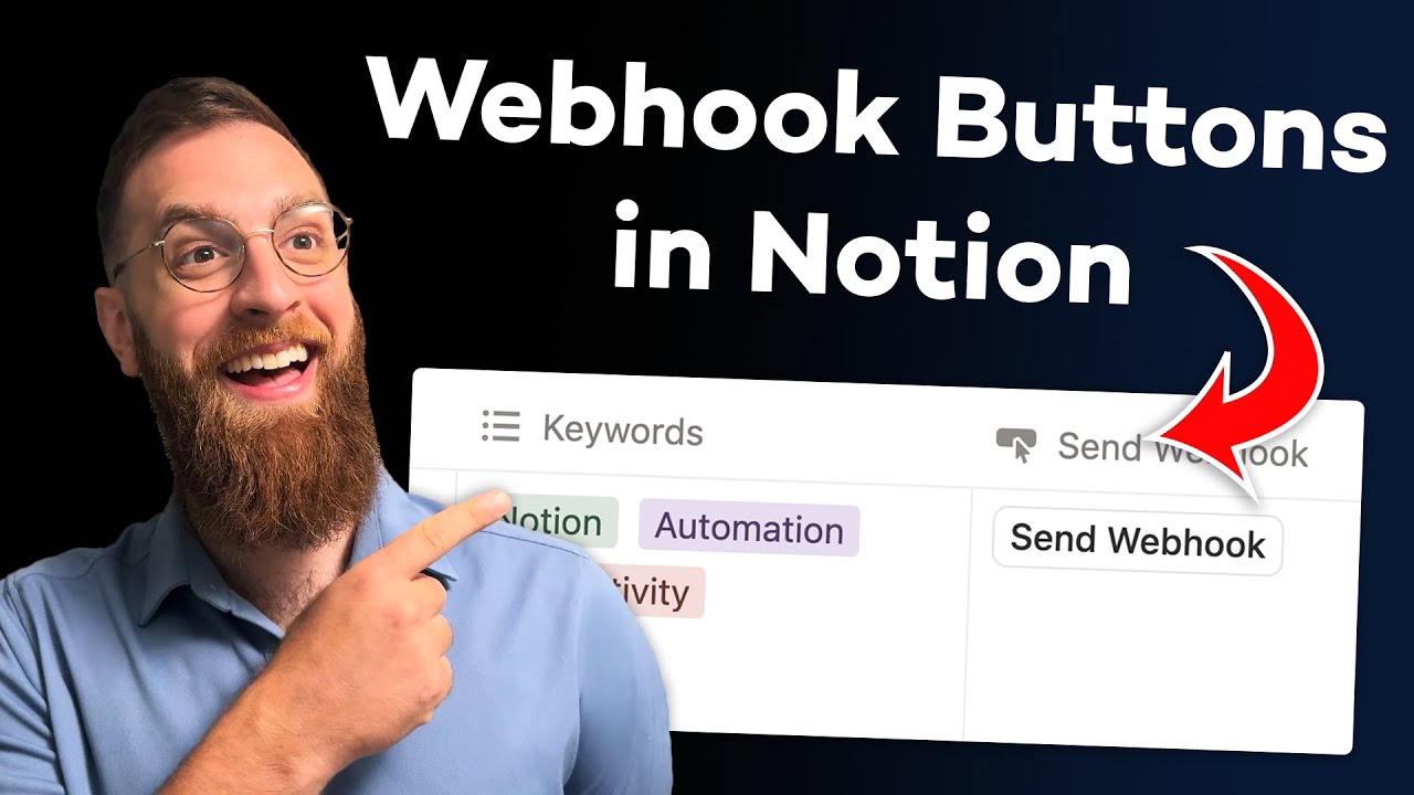 How to Use Webhook Buttons in Notion | Trigger Automations Instantly with Webhooks