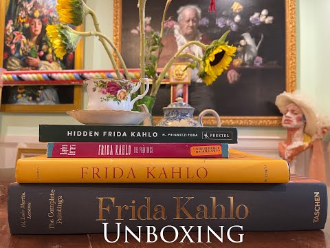 Unboxing Frida Kahlo #Taschen Art Coffee Table Book