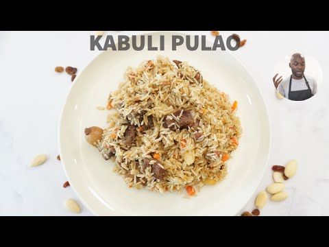 I learn how to make Kabuli Pulao