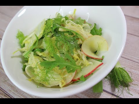 Fennel ,Endive and Apple Salad