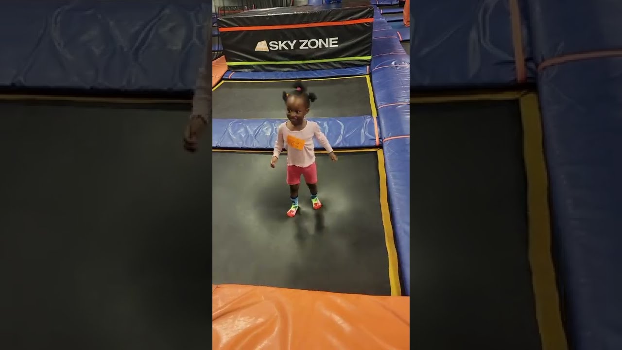 kids happy jumping