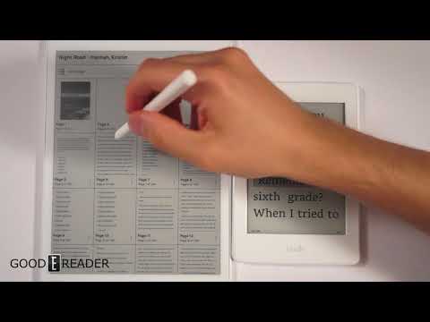 Remarkable VS Kindle Paperwhite Reading Comparison