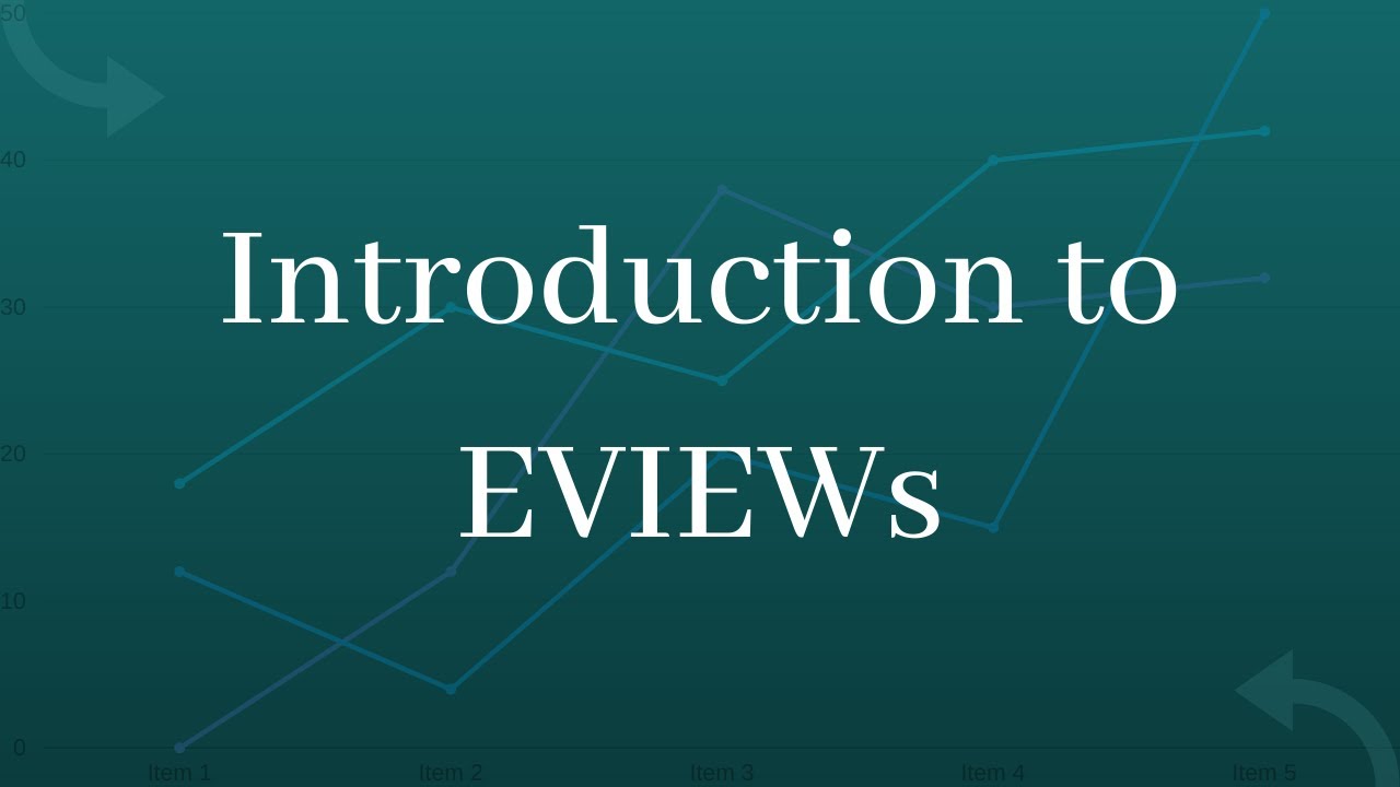 Introduction to EVIEWs