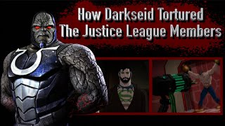 How Darkseid Tortured The Justice League Members