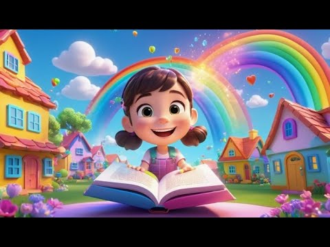 Rhyming Rainbow Read | Colorful Learning Song for Toddlers | Explore Rhymes & Colors