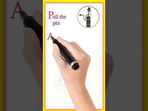 How to use a Fire Extinguisher | PASS method || short video|