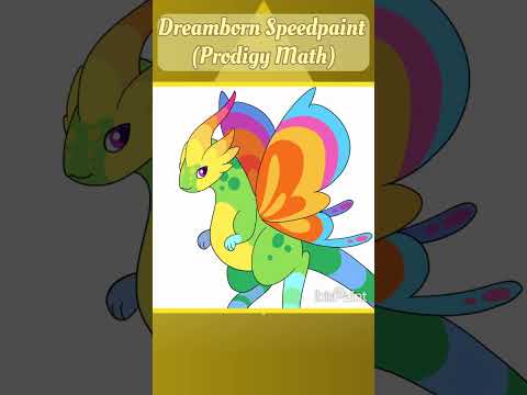 Dreamborn Speedpaint (Prodigy Math Game) #shorts