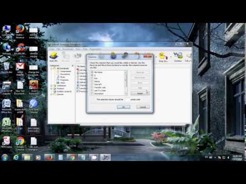 How to change idm icon and hide idm list