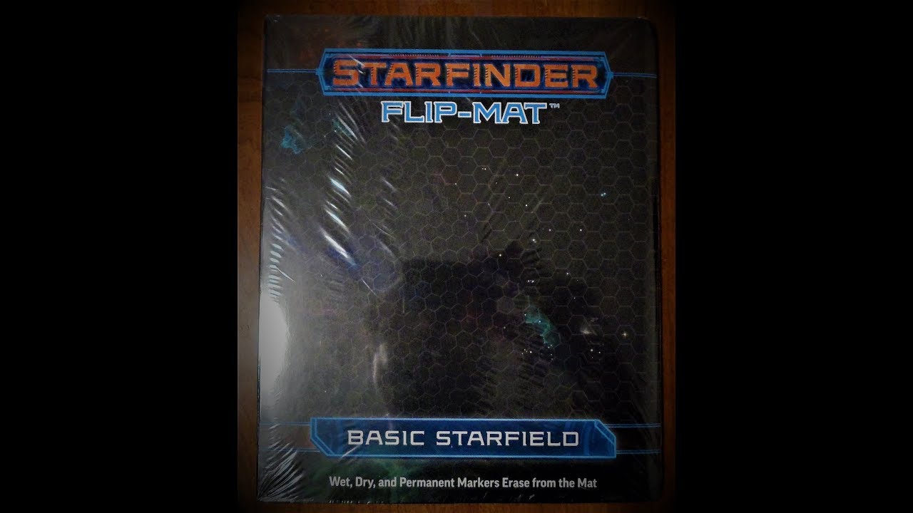 Starfinder Flip Mat Basic Starfield Opening