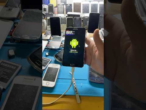 🤖 No Buttons? Entered Download Mode with Software via TFT unlock tool #mobile #samsung #android