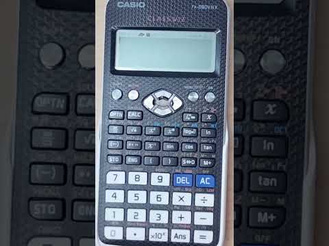 THỦ THUẬT CASIO | CÁCH RESET MÁY TÍNH CASIO FX 580VNX #shorts