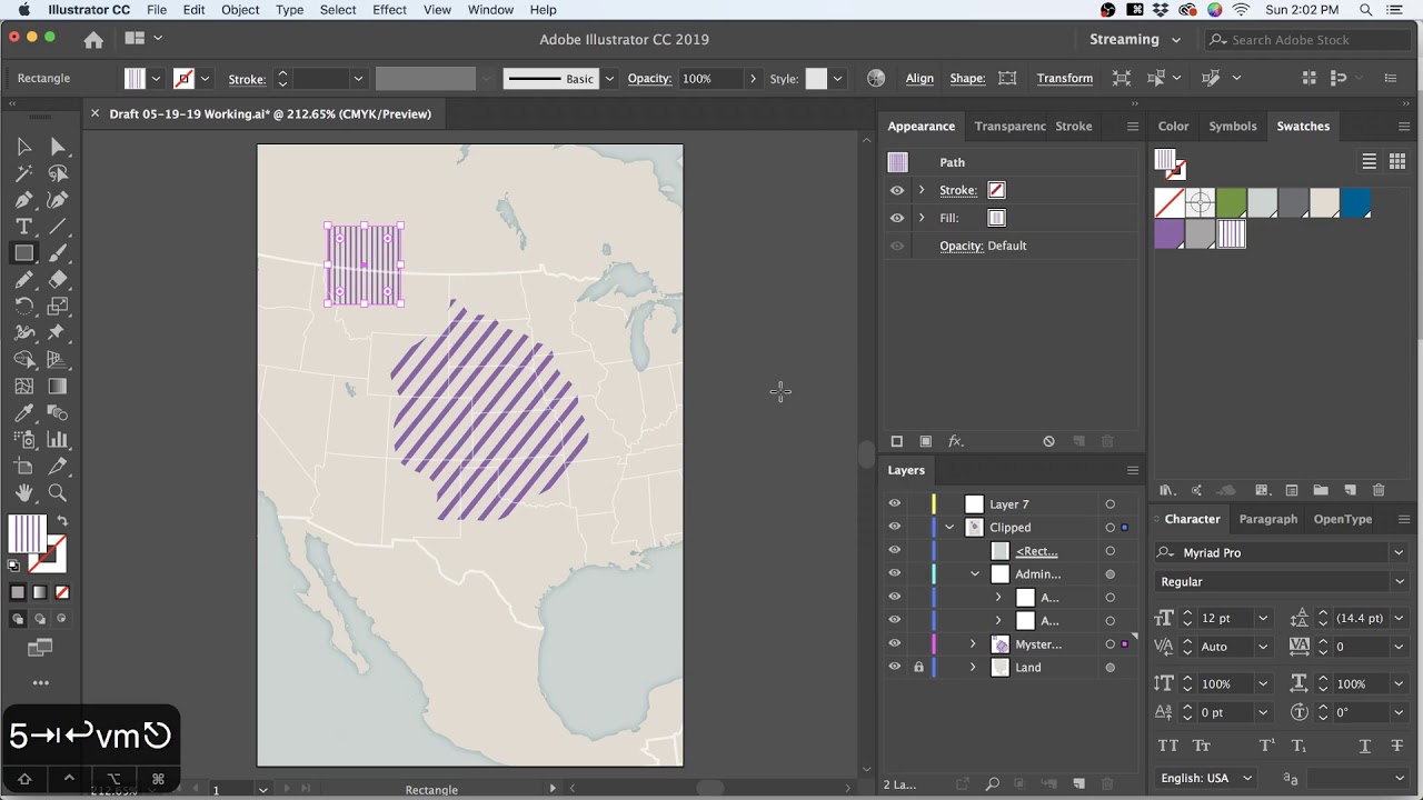 Basic Striped Patterns in Adobe Illustrator