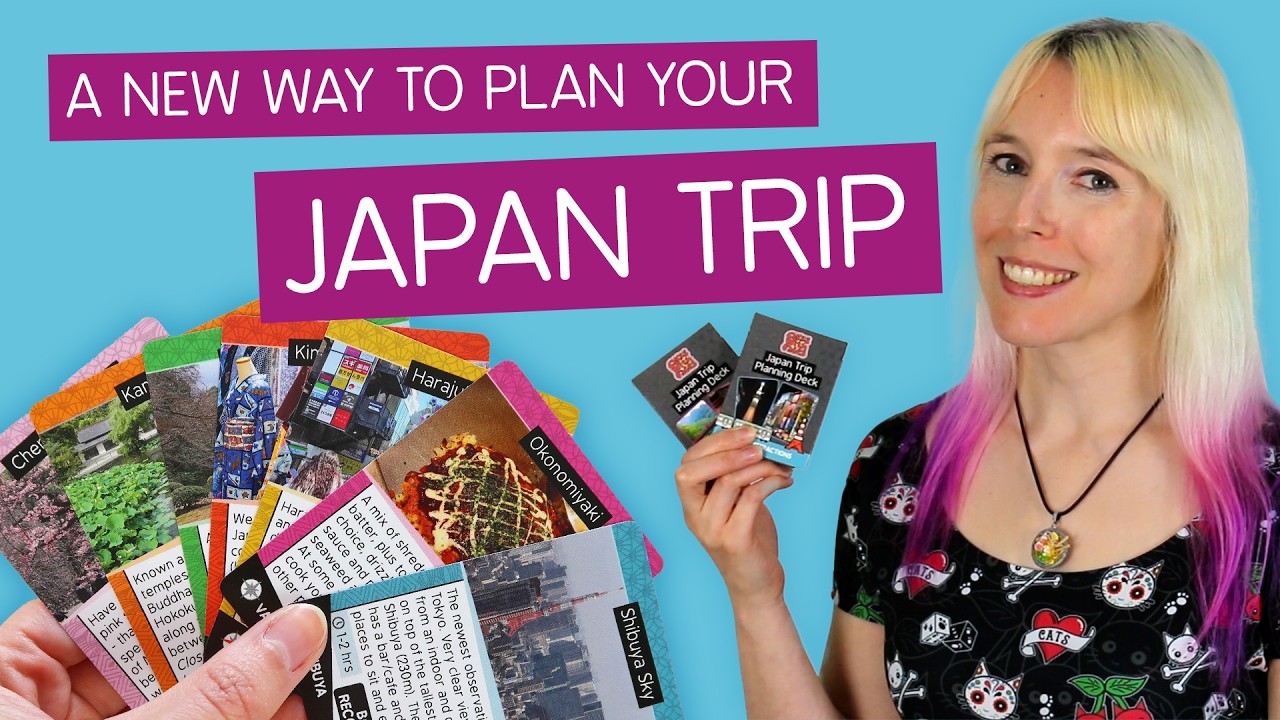 ✨ A new way to plan your Tokyo trip! ✨ Japan Trip Planning Deck Kickstarter