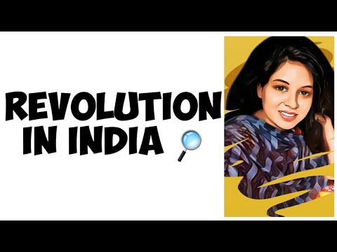 Revolution in India #revolution #biology