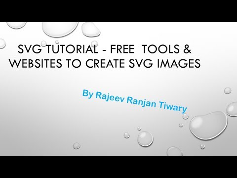 SVG tutorial - Free Tools & Websites to create SVG images