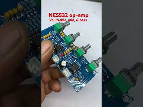 NE5532 Dual Op-Amp | High-Performance Operational Amplifier(active preamp)