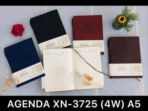 BUKU AGENDA PLANNER NOTEBOOK UKURAN A5 FREE PULPEN ( 21 X 15.5 CM) ISI 192 HALAMAN