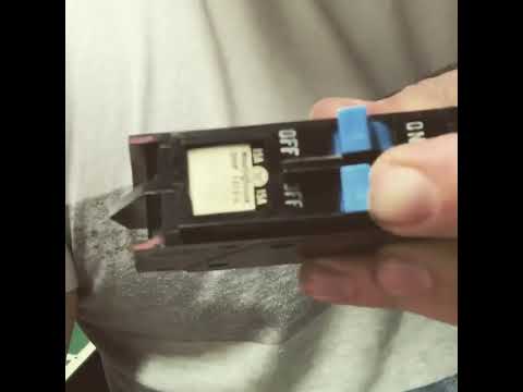 Breaker tripped but won't reset?