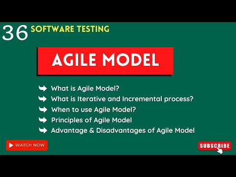 QA manual testing tutorial for beginners | agile model in software testing | what is agile model
