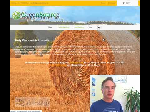 E-commerce Store Website Review of Compostables.us