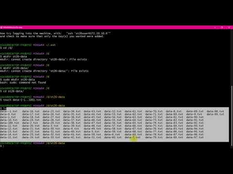 remote SCP SSH with key