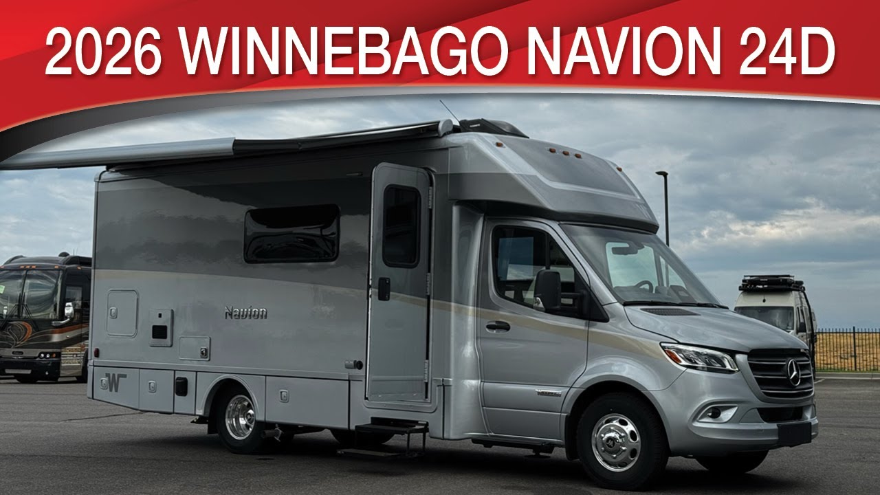 All New 2026 Winnebago Navion 24D Class C
