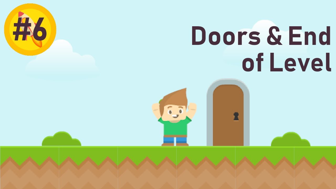 GDevelop 5 Platformer Tutorial #6 | Doors and Level Ends