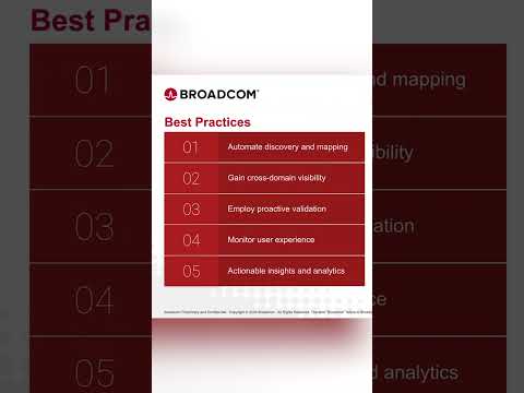 Top 5 Best Practices for Network Observability | #ExpertAdvice from @broadcom