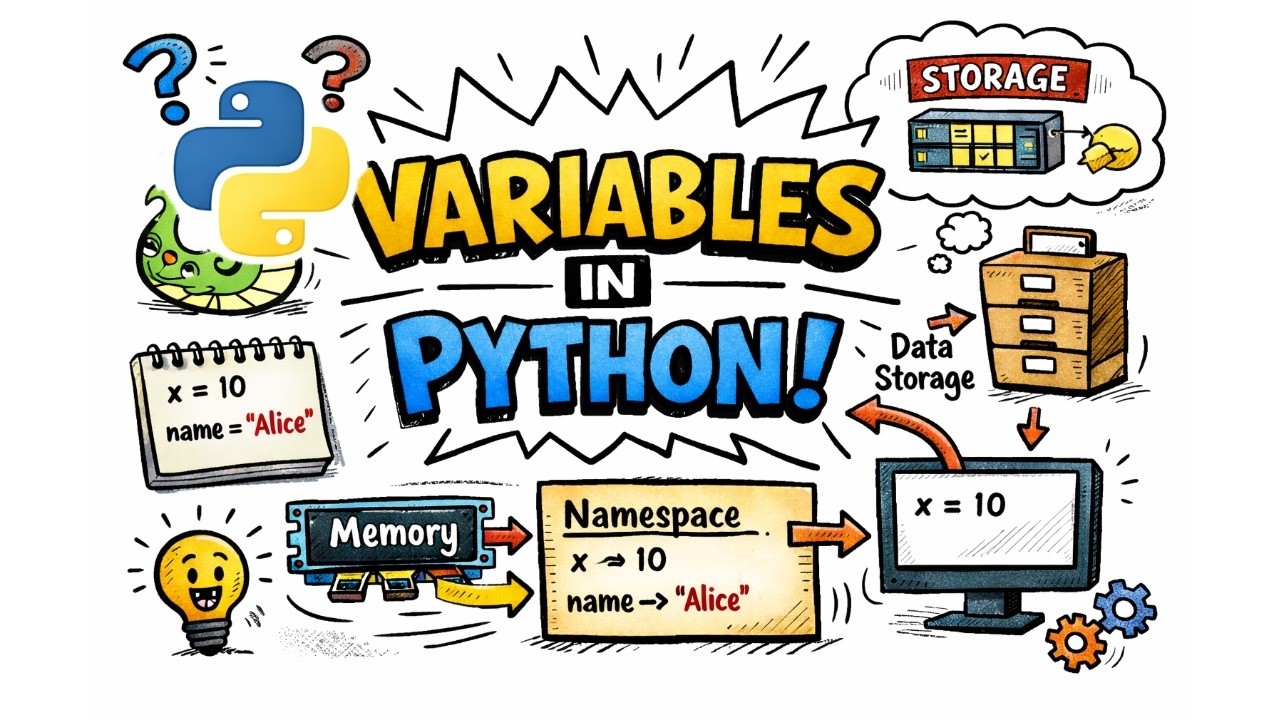 Variables in Python.(They’re Not What You Think!)