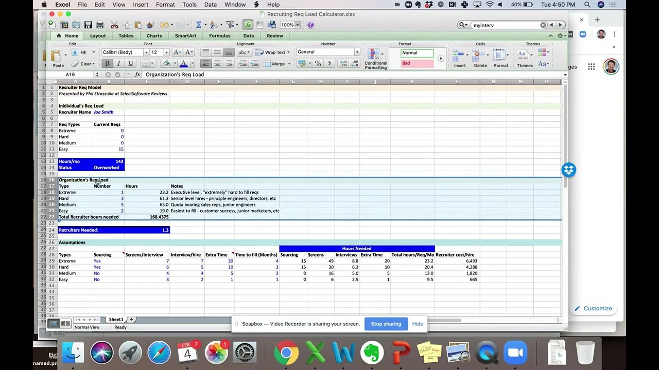 Modeling Recruiting Capacity - SSR